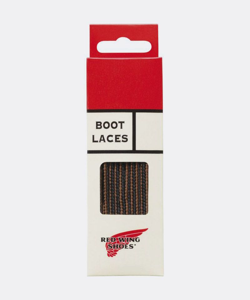 48-inch Black/Brown Taslan Laces – Ellicott & Co.