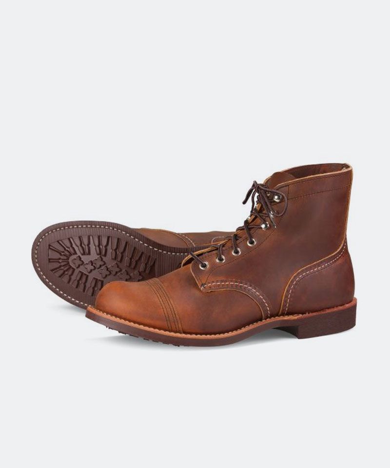 Iron Ranger Boot in Copper Rough & Tough – Ellicott & Co.