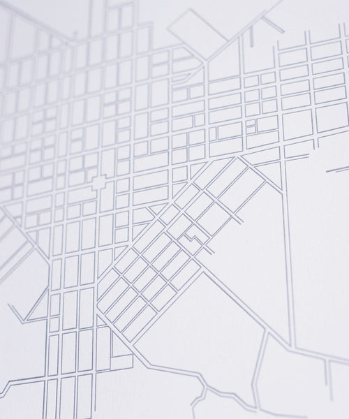 Lancaster City Map Poster – Ellicott & Co.